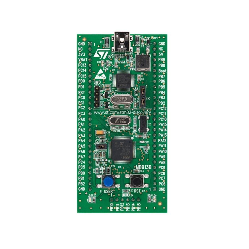 STMICROELECTRONICS Development Kit, STM32F100RB MCU, On-Board ST-Link ...